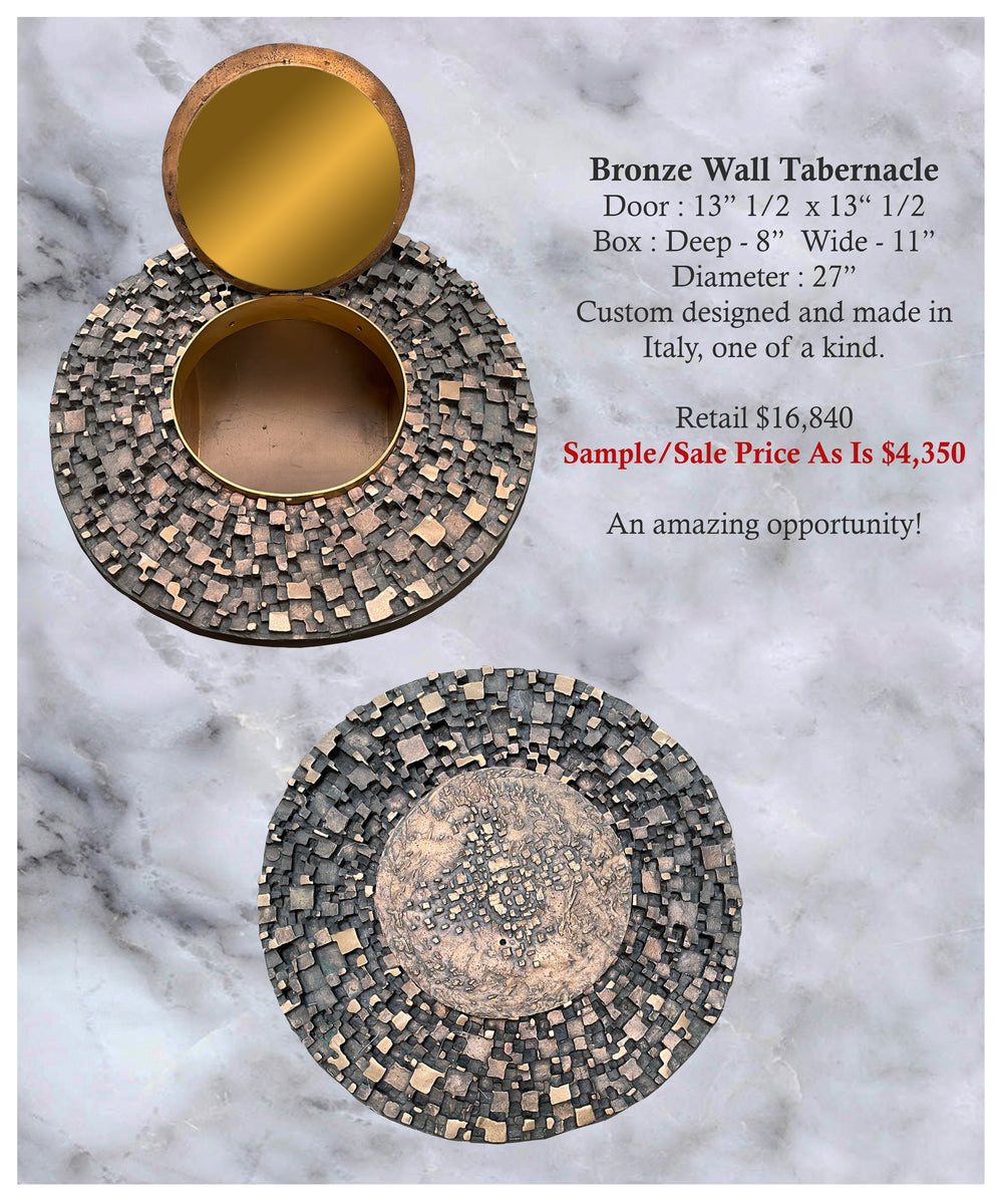 Bronze Wall Tabernacle – Chagall Design Limited